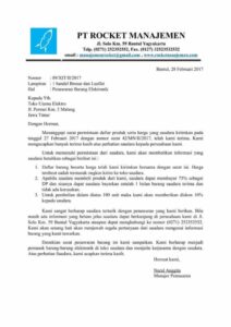 16+ Contoh Surat Permintaan Penawaran, Barang, Maaf, Data - BIZBOX