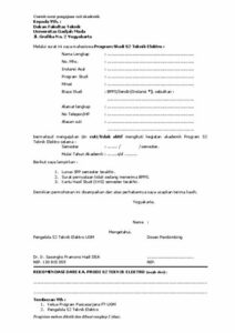 10+ Contoh Surat Cuti Melahirkan, Kerja, Menikah & Berbagai Keperluan